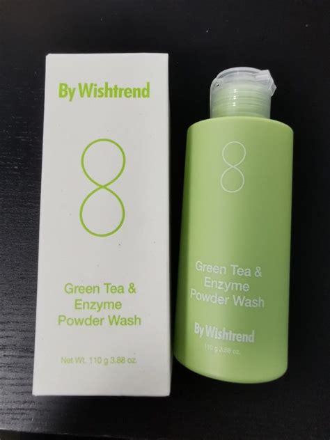 Exp 2026 By Wishtrend Green Tea Enzyme Powder Wash Beauty