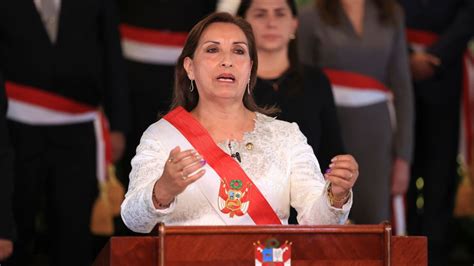 Dina Boluarte Exige Al Congreso Aprobar El Adelanto De Elecciones No