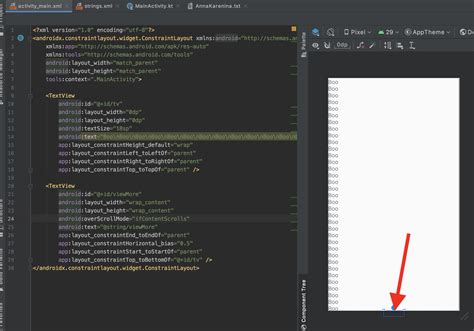 android textview overrides other views with constraintview stack overflow