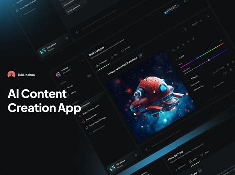 AI Dashboard Creator On Behance
