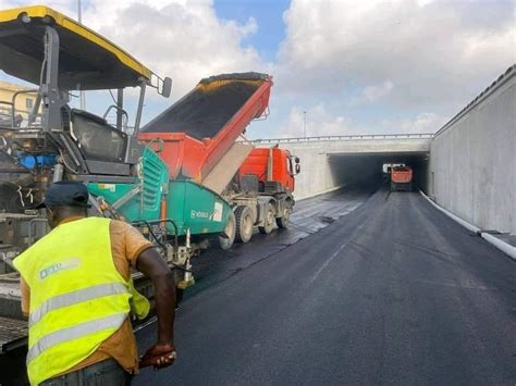 Léchangeur du rond point de la mairie dAbobo ouvert à la circulation