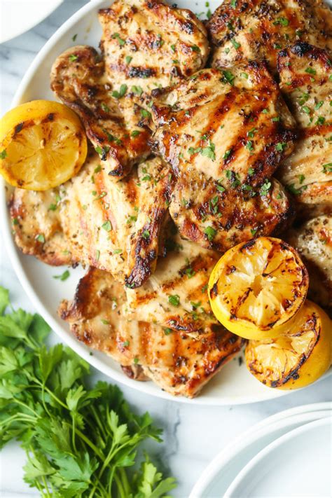 Lemon Garlic Chicken Thighs Damn Delicious