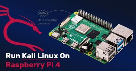 Kali Linux Ethical Hacker S Distro Is All Set For Raspberry Pi 4