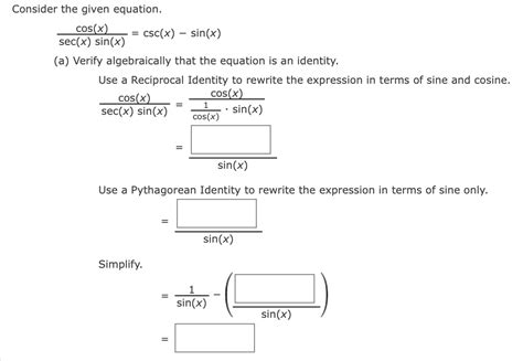 solved simplify the trigonometric expression 1 sin y 1