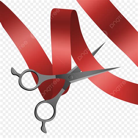 Hình ảnh Vẽ Tay Ruy Băng Cắt Băng đỏ PNG Vẽ Tay Cắt Băng Khánh Thành