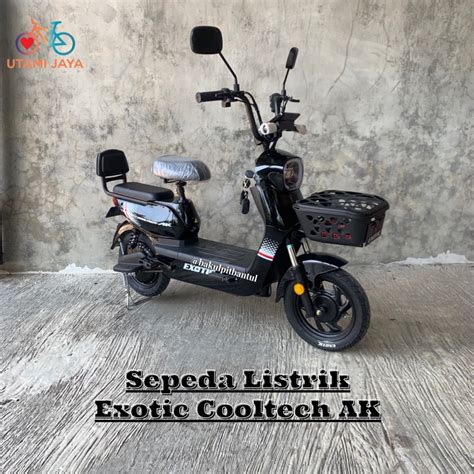 Jual Sepeda Listrik Exotic Cooltech AK Sepeda Listrik Rubick Ravena