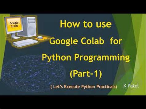 How To Use Google Colab For Python Programming YouTube