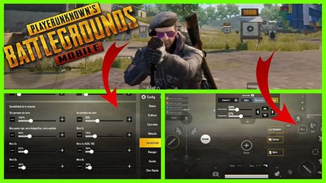 PUBG Mobile configuración controles sensibilidad YouTube