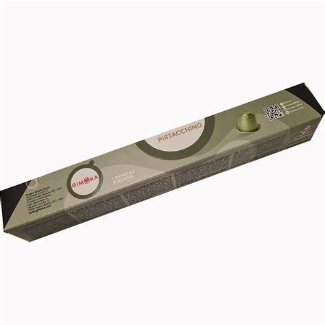 Κάψουλες Nespresso Συμβατές Gimoka Pistacchino Φυστίκι 10 τεμάχια