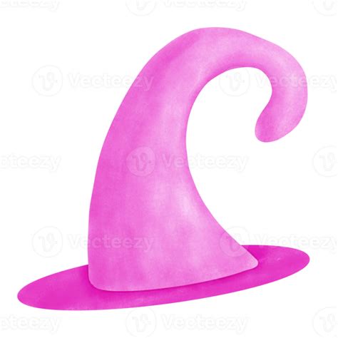 A Pink Witch Hat On A Transparent Background 27147818 PNG