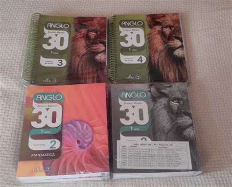 Kit Apostilas Livros Anglo Ensino M Dio S Rie C