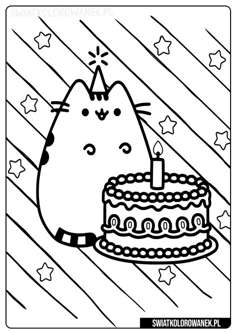 Kolorowanki Pusheen Darmowe Kolorowanki Do Druku