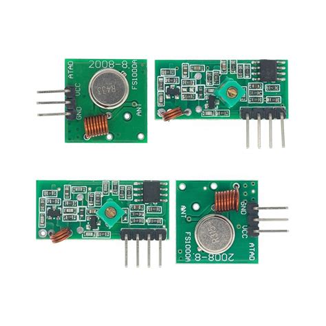 315MHZ Módulo transmisor y receptor inalámbrico Kit de 5V CC
