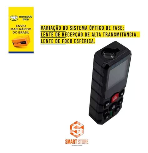 Trena Laser Digital Profissional 60m Mileseey X5 Nota Fiscal R 157 Em