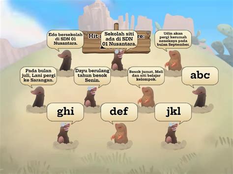 Kelompokkan Penggunaan Huruf Kappital Yang Benar Dan Salah Whack A Mole