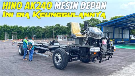 Hino AK240 Mesin Depan Produk Baru Hino Indonesia Siap Jadi Penguasa