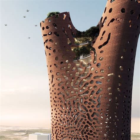 Bad Built By Associative Data Designs Tower Of Life In Dakar Senegal