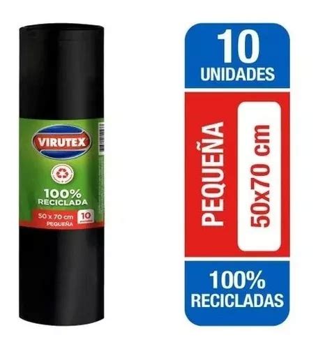 Caja Rollos Bolsa De Basura X Virutex Pro Cuotas Sin Inter S