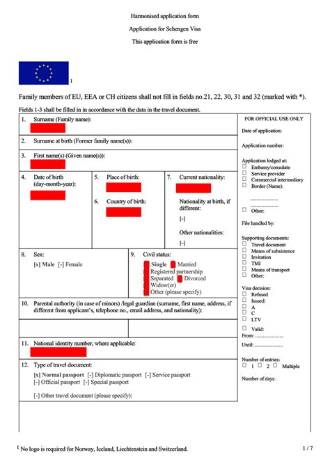 Schengen Visa Application Pinterpoin