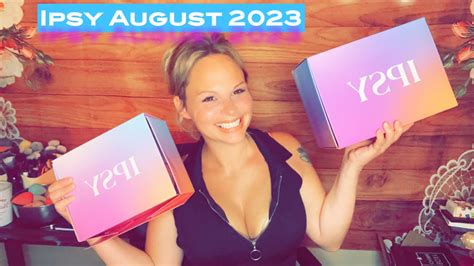 Ipsy August 2023 Icon Box Glam Bag BoxyCharm By Ipsy YouTube