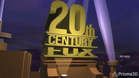 Th Century Fox Logo In New Prisma D Youtube