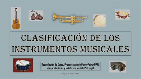 Clasificación de los Instrumentos Musicales YouTube