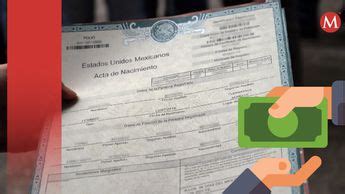 Acta de nacimiento en línea cómo pagarla Grupo Milenio
