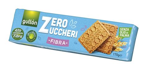 FIBRA SENZA ZUCCHERO PZ 16 GR 170 GULLON COD T5580 BISCOTTI
