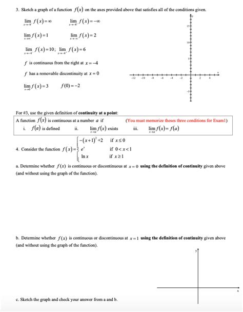 solved 3 sketch a graph of a function f x on the axes