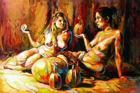 Jk15 0908 Harvest Painting By Jonas Kunickas Artmajeur