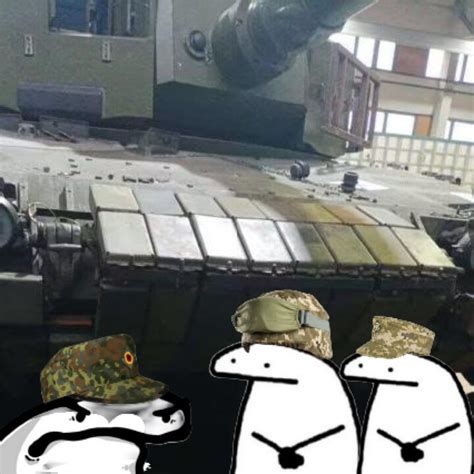 Ukrainian Explosive Reactive Armour On Leopard R Military