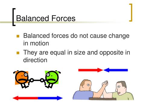 PPT Balanced And Unbalanced Forces PowerPoint Presentation Free