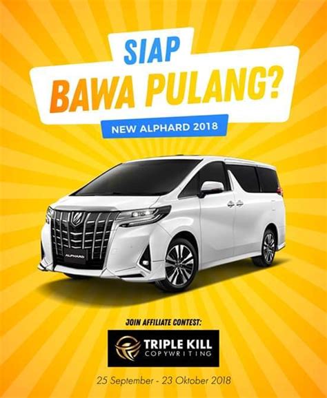 Contoh Katakata Promosi Mobil Serta Pamflet Nya