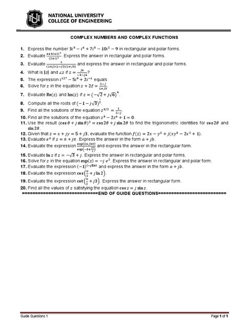 gs01 complex numbers and complex functions pdf pdf