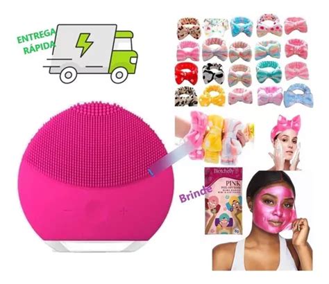 Kit Esponja Facial El Trica Faixa Skincare Tiara Maquiagem Mercadolivre