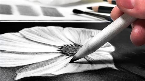 How To Blend Charcoal Drawings Easy Ways Youtube