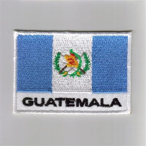 Guatemala Embroidered Patches Country Flag Guatemala Patches Iron