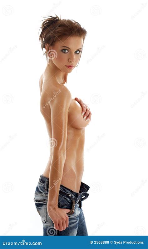 Girls Topless Wearing Jeans Telegraph