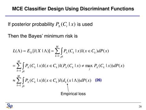 ppt minimum classification error mce approach in pattern recognition powerpoint presentation