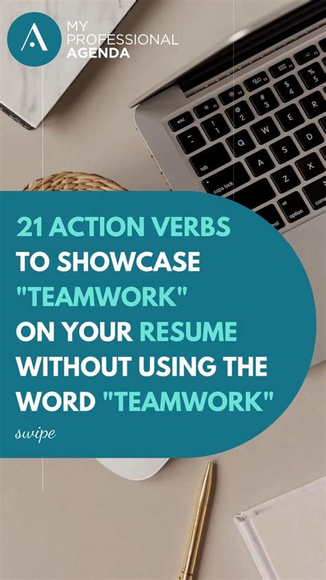 Action Verbs To Showcase Teamwork On Your Resume Resume Tips Action