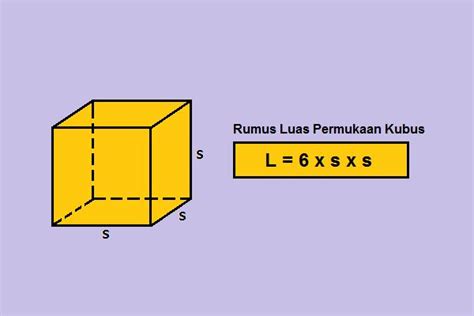 Cara Menentukan Luas Permukaan Kubus Dan Contoh Soal Pengetahuan