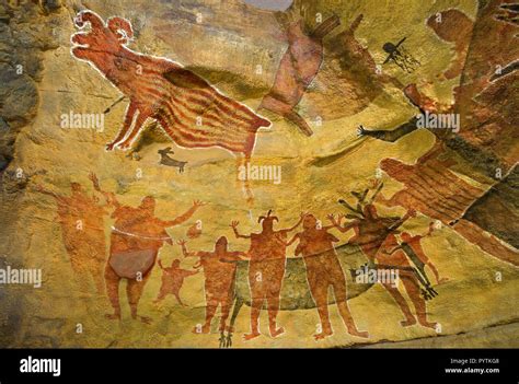 Las réplicas de las pinturas rupestres en el Museo de San Ignacio Baja