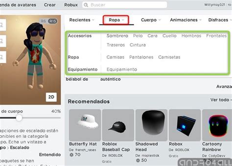 C Mo Crear Un Avatar En Roblox Y Modificar Su Aspecto