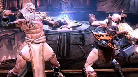 God Of War 3 Remastered Walkthrough ZEUS Boss Fight Ep 18 YouTube