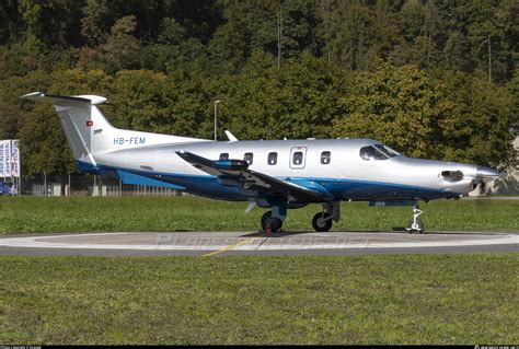 HB FEM Pilatus Flugzeugwerke Pilatus PC 12 NGX PC 12 47E Photo By