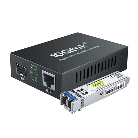 Gigabit Ethernet Media Converter 1 25Gb S SFP Module To 10 100