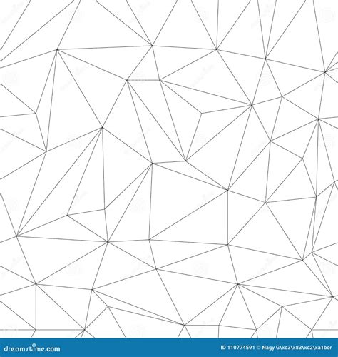IRREGULAR TRIANGLE GRID TEXTURE MODERN GEOMETRIC SEAMLESS VECTOR
