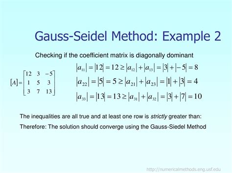 ppt gauss siedel method powerpoint presentation free download id 6634097