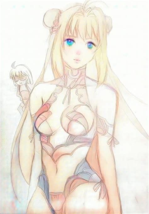 Kos Mos And Chaos Xenosaga And 1 More Drawn By Yamamori Kinako Danbooru