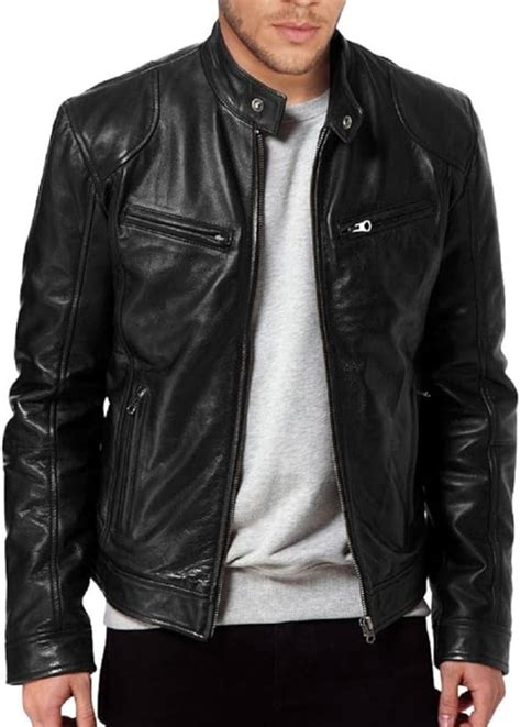Chaqueta De Piel TLF The Leather Factory Para Hombre Con Piel De